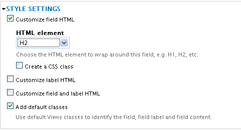 Advanced Style Settings | Health Education England East Midlands